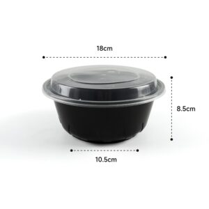 Circular CPET Food Bowl - Reliancepak Circular CPET Food Bowl