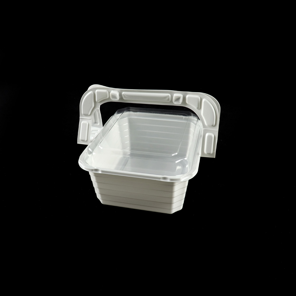PET Portable Disposable Plastic Food Packaging Cake Dessert Packaging ...