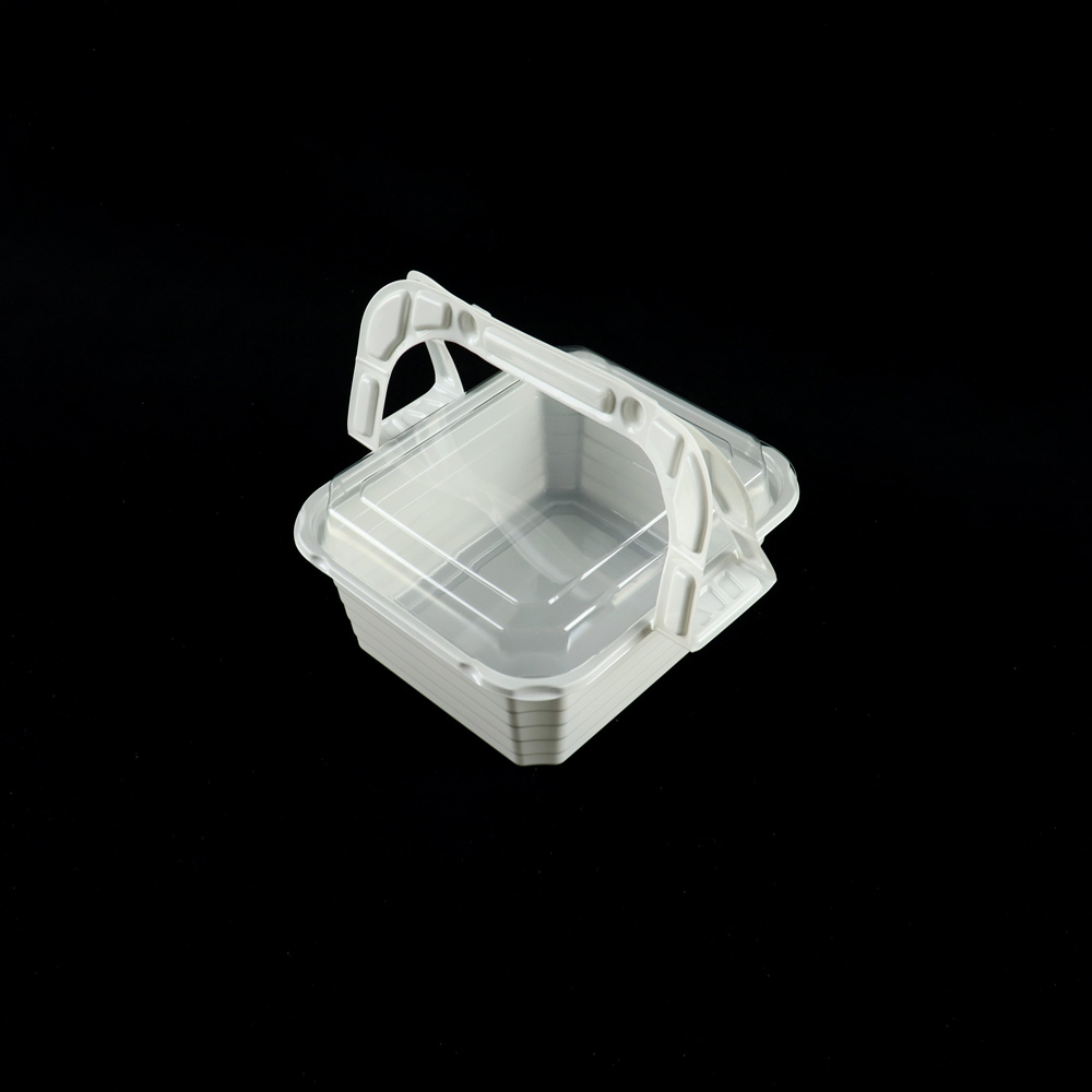 PET Portable Disposable Plastic Food Packaging Cake Dessert Packaging ...
